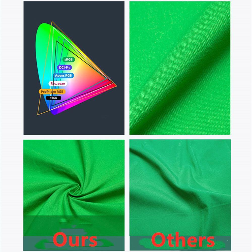 Green Screen Backdrop Muslin Cloth Studio Background Green Screen Set ...
