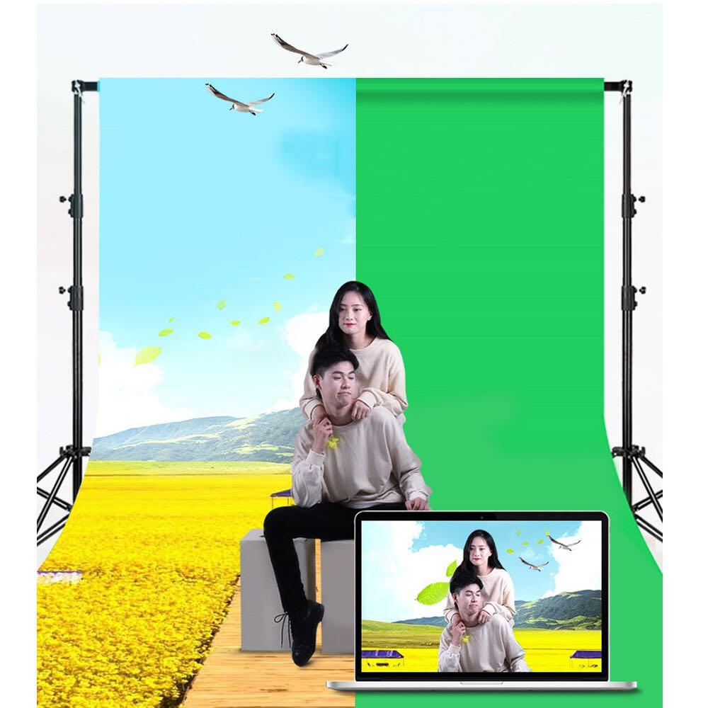 Green Screen Backdrop Muslin Cloth Studio Background Green Screen Set ...