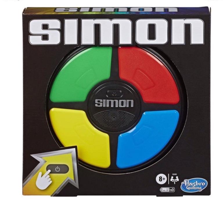 Hasbro Gaming Simon Electronic Memory Game for Kids Ages 8 and Up ...