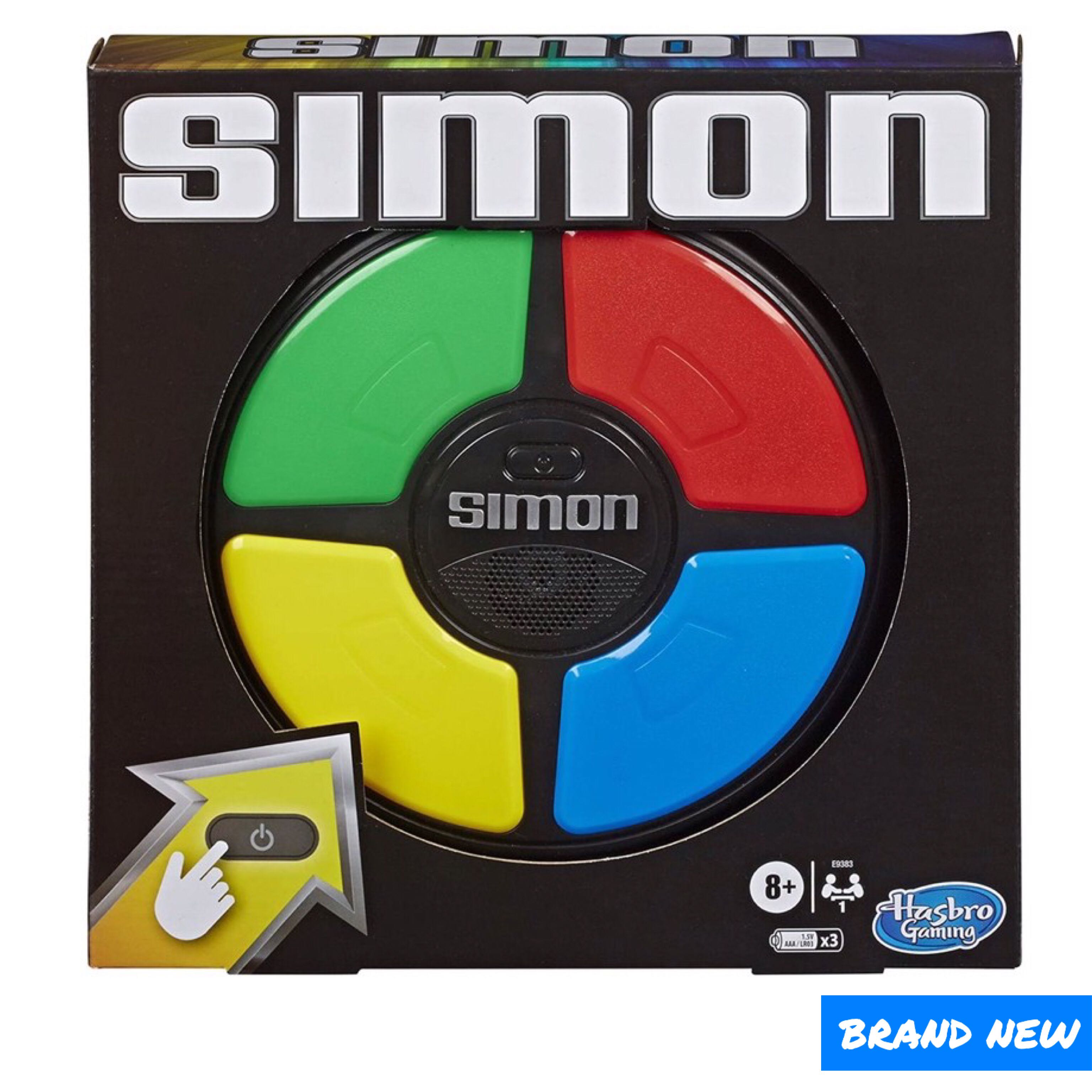 Hasbro Gaming Simon Electronic Memory Game for Kids Ages 8 and Up ...