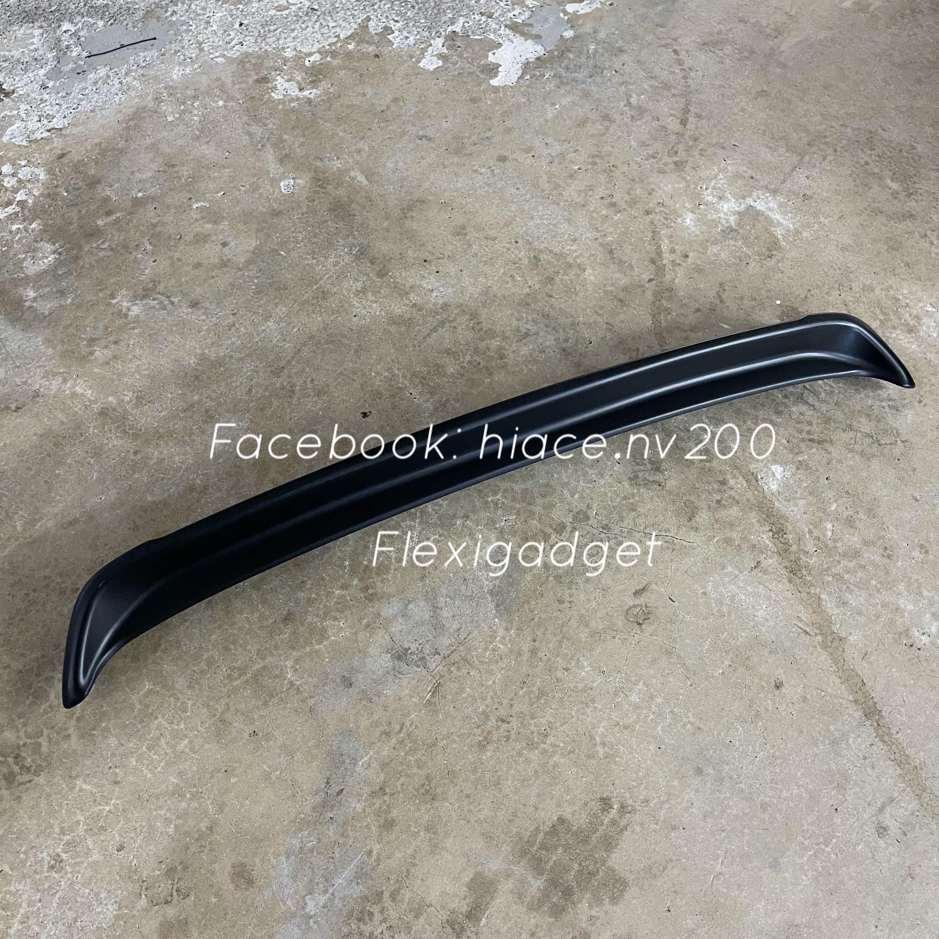Hiace Rear Midroof Roof Spoiler / Hiace Accessories / Hiace Mid Roof ...