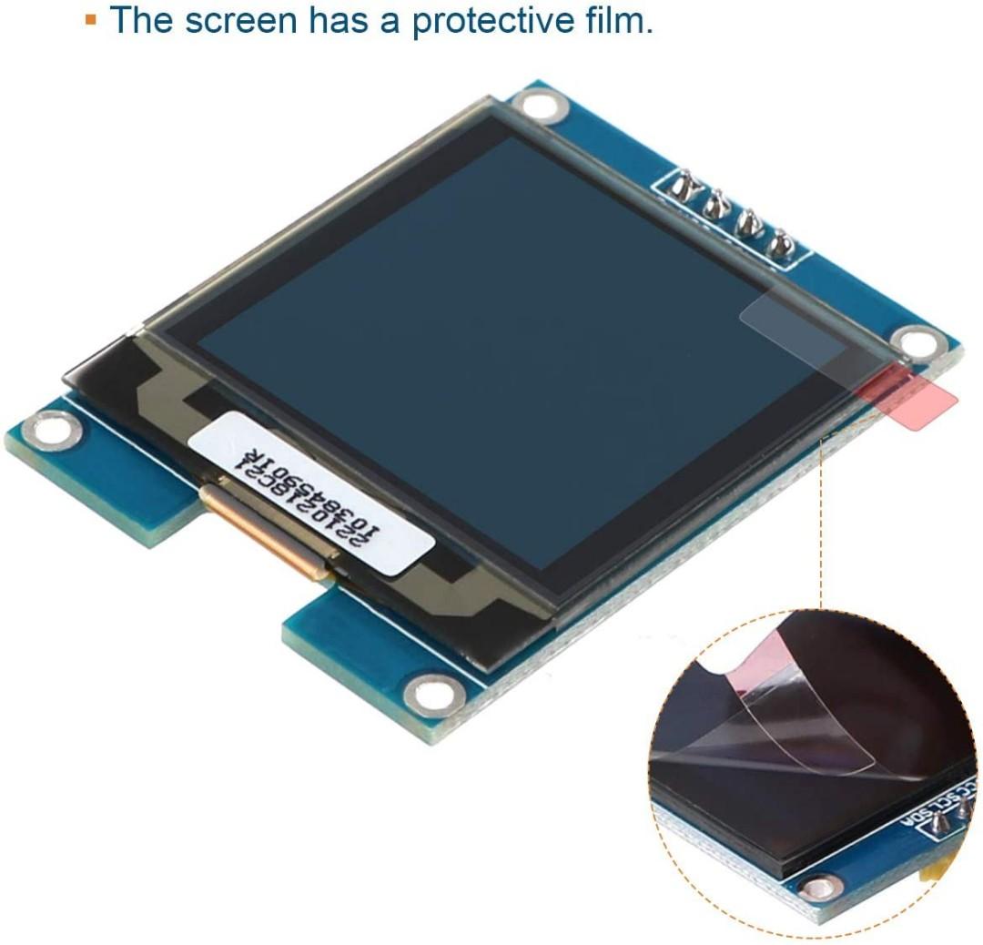 I2C OLED Display Module 1.5inch OLED Module LCD Display SSD1327 Driver ...