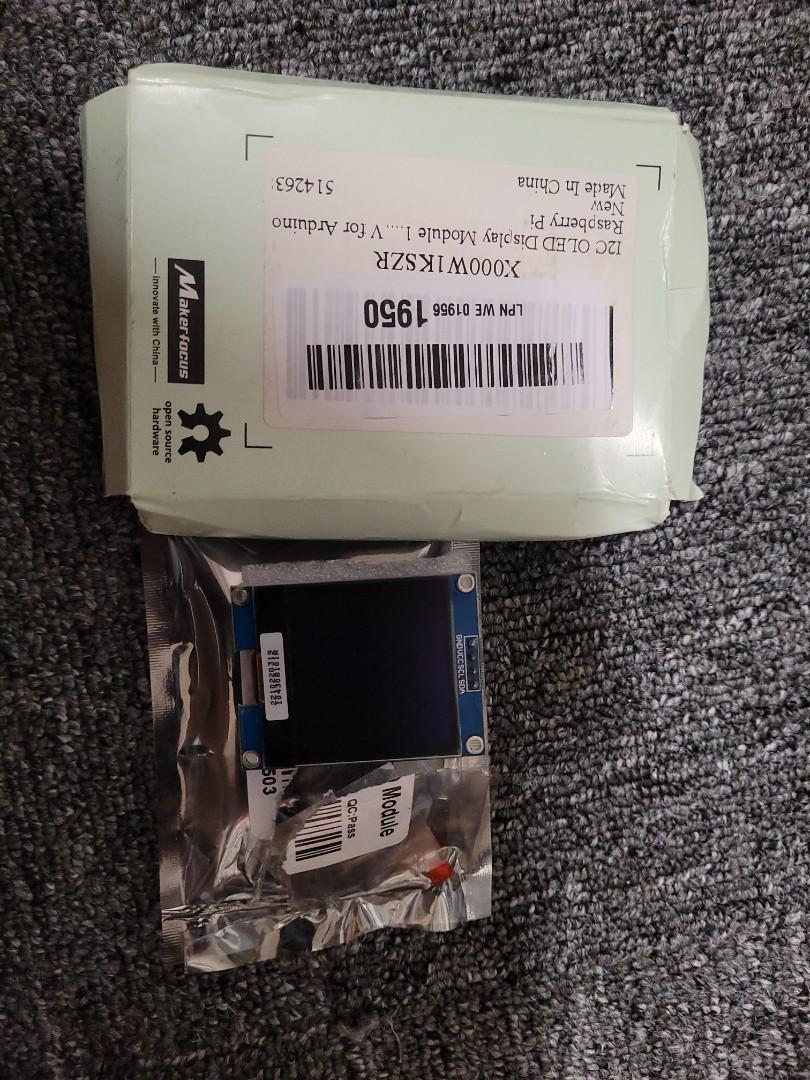 I2C OLED Display Module 1.5inch OLED Module LCD Display SSD1327 Driver ...