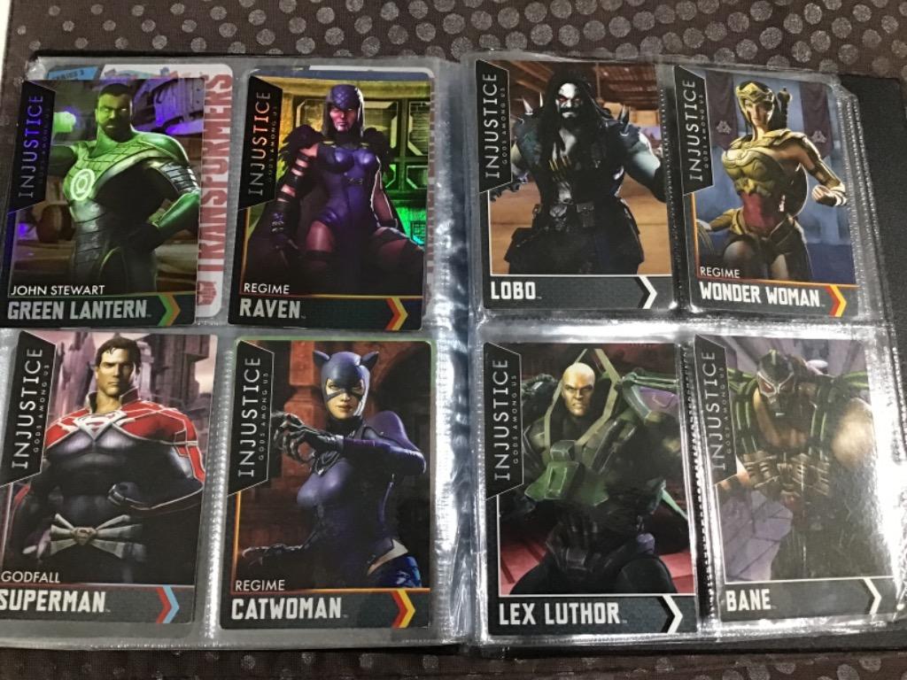 Injustice Game Cards for Arcade (8 pcs), Hobbies & Toys, Toys & Games ...