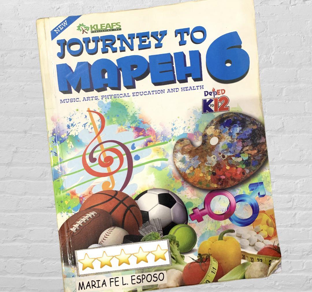 Journey to MAPEH 6 (Grade 6 textbook / book), Hobbies & Toys, Books ...
