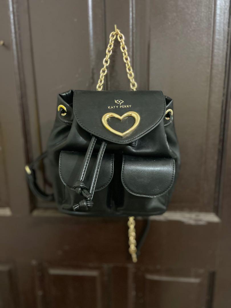 Katy Perry THE Petra Backpack, BLACK, Women's Fashion, Bags & Wallets ...