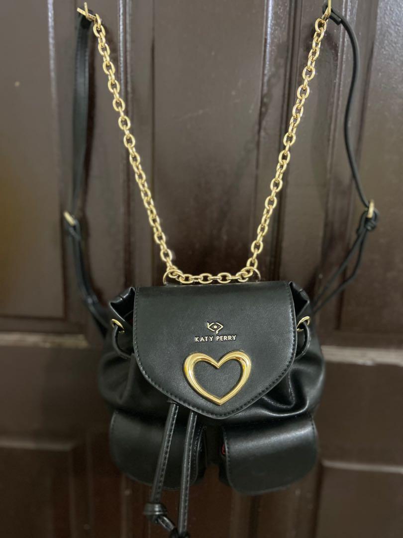 Katy Perry THE Petra Backpack, BLACK, Women's Fashion, Bags & Wallets ...