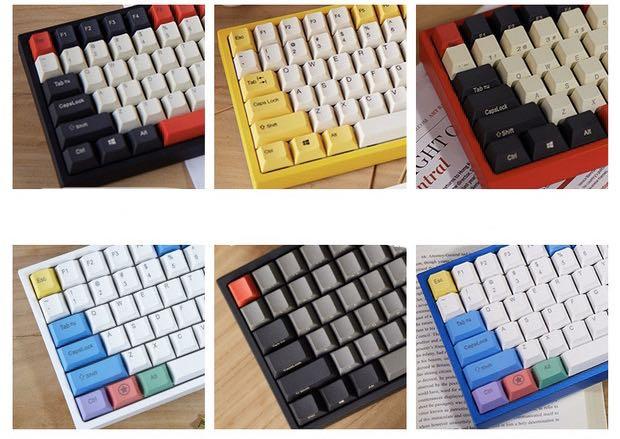 Keycool KC84 75% Hot Swappable RGB Wired Type-C Mechanical Keyboard 84 ...