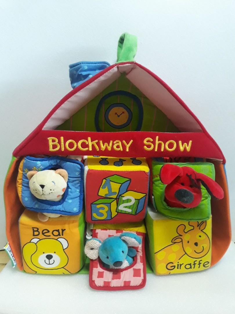 K's KIDS Blockway Show Block Toys Animal Finger Puppets bought from ...