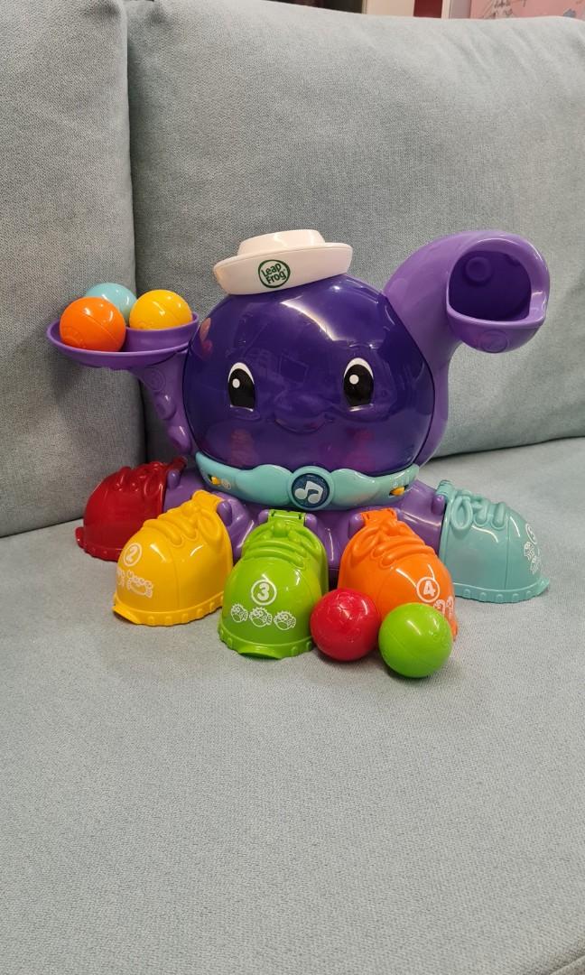 Leapfrog Octopus and Shape Sorter toys, Babies & Kids, Infant Playtime ...