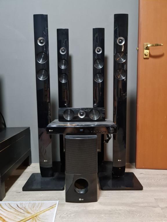 LG HT906TA 5.1 Surround DVD Home Theatre System, Audio, Soundbars ...