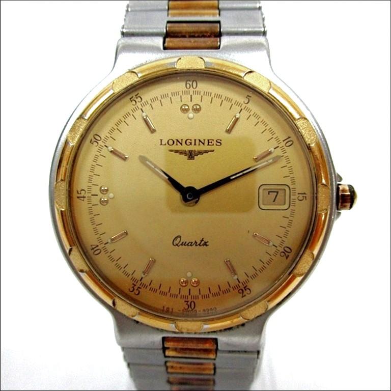 Longines Conquest Gold Plated Men's Quartz Watch Reference 4940 Caliber ...