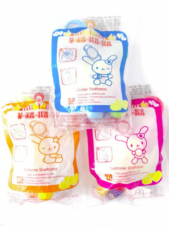 Mcdonalds Mcdo Happy Meal Usahana Sanrio Collectible keychain charm toy ...
