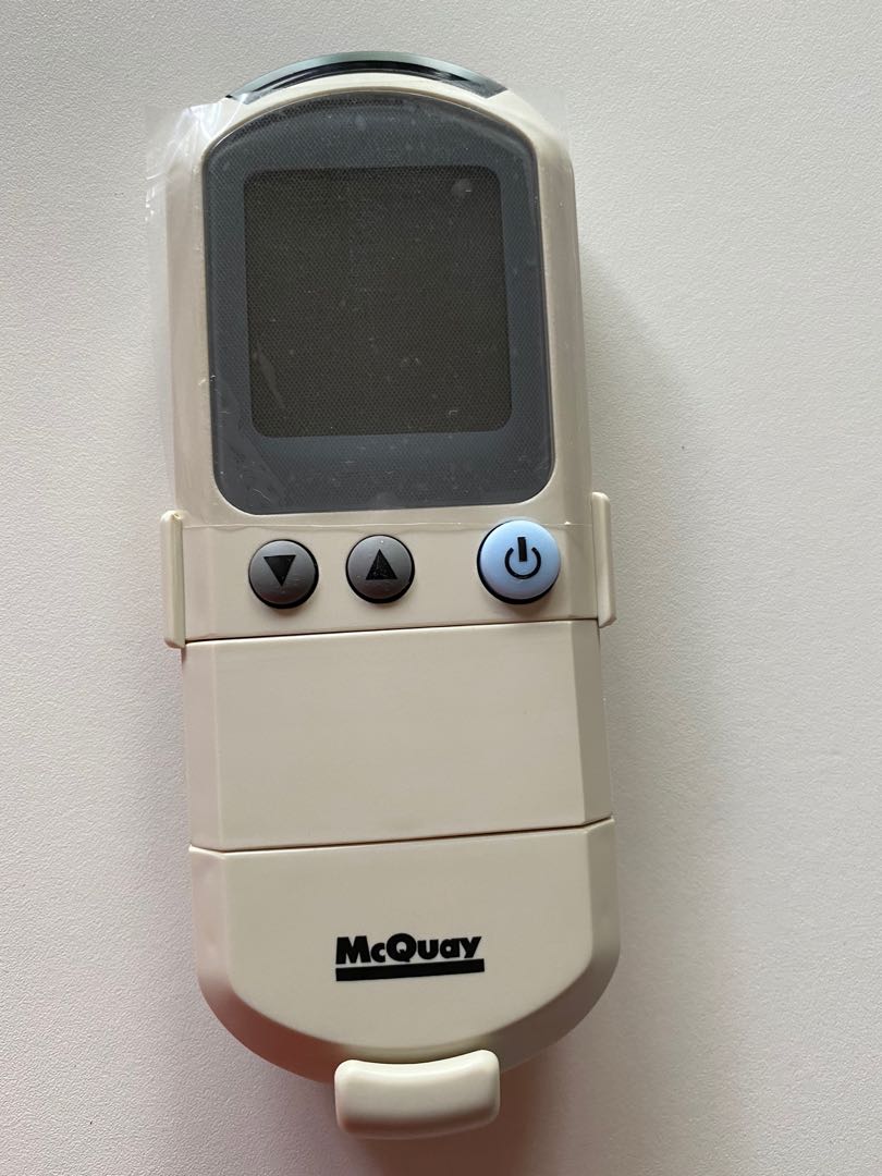 McQuay aircon remote control, TV & Home Appliances, Air Conditioners ...