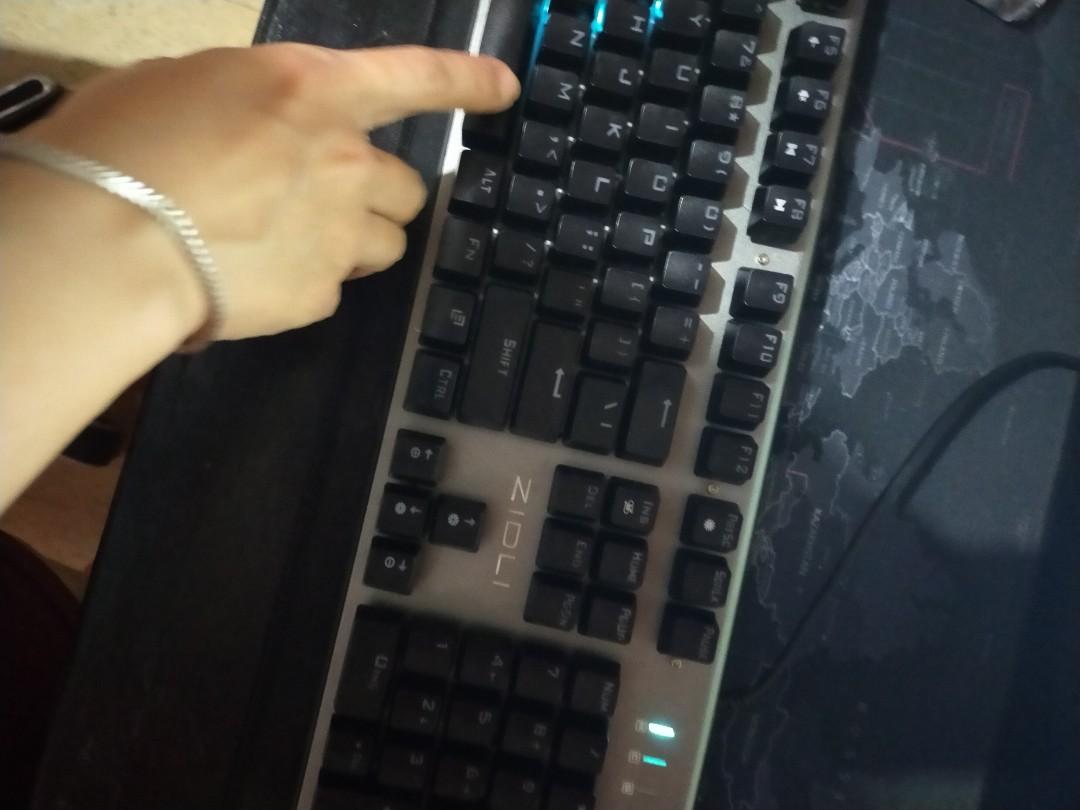 Mechanical keyboard Zidli, Computers & Tech, Parts & Accessories ...