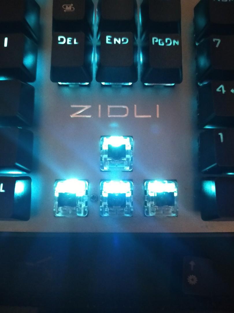 Mechanical keyboard Zidli, Computers & Tech, Parts & Accessories ...