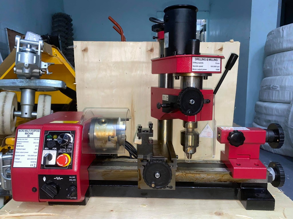 Milling Drilling Lathe Machine, Commercial & Industrial, Industrial ...