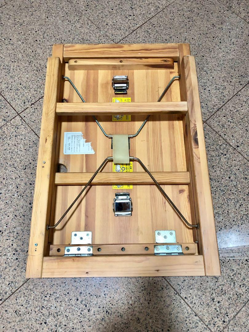 Muji Foldable Study Table Desk, Furniture & Home Living, Furniture ...