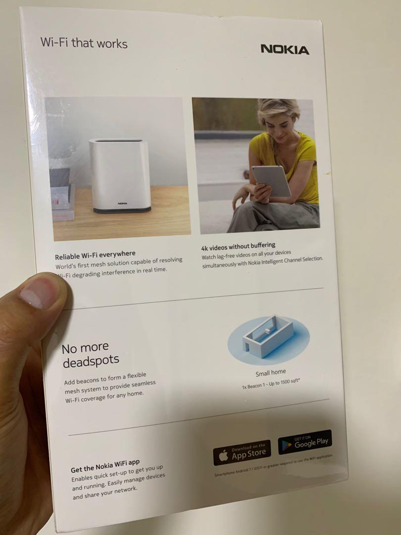 Nokia Beacon router, mash router, TV & Home Appliances, TV ...