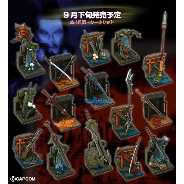 Onimusha Arms Collection Vol.1 ( 1 set 15+1 secret ), Hobbies & Toys ...