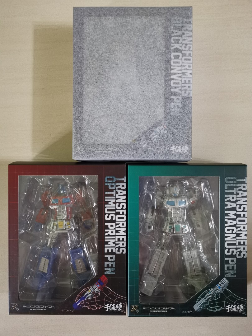 Takara Tomy Sentinel Transformers ASLI - Pen Optimus Prime, Pen Ultra ...