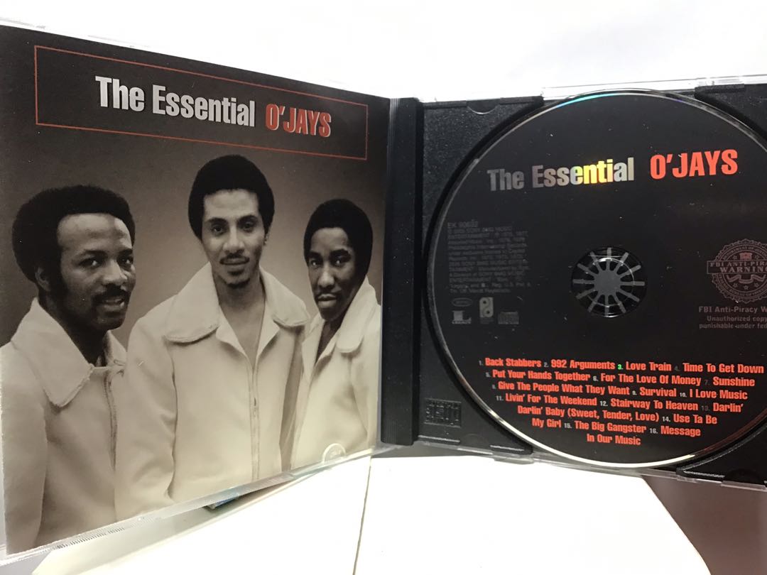 ORIGINAL US PRESS The Essential O’Jays OOP 2005 USA CD Anubis Pop Soul, Hobbies & Toys, Music ...