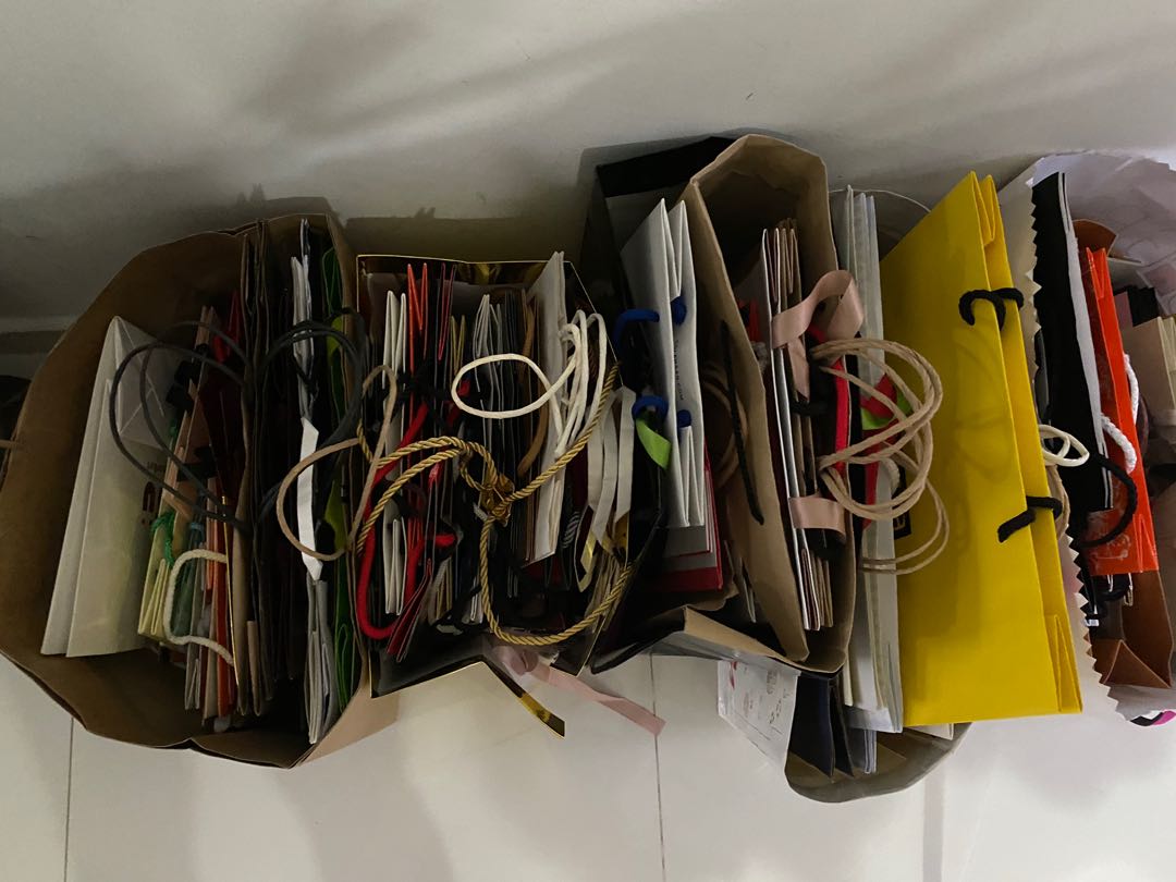 Paper bags, Furniture & Home Living, Home Improvement & Organisation ...