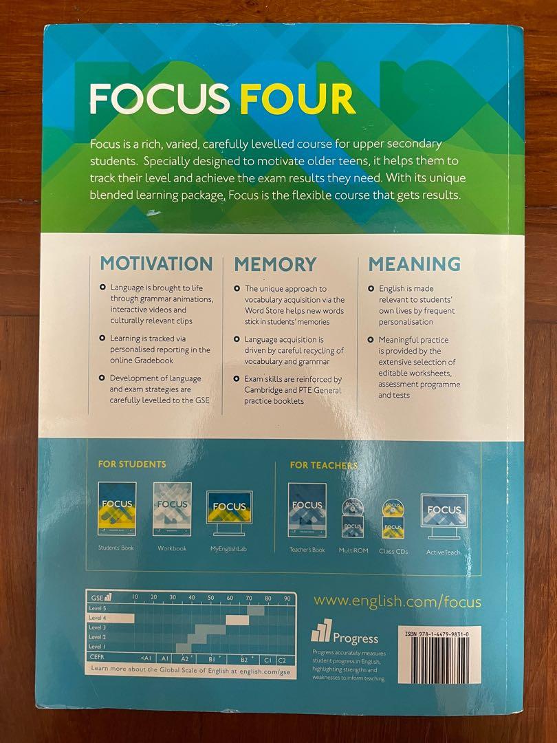 Pearson Focus Level 4 Student’s Book, 興趣及遊戲, 書本 & 文具, 書本及雜誌 - 補充練習 ...
