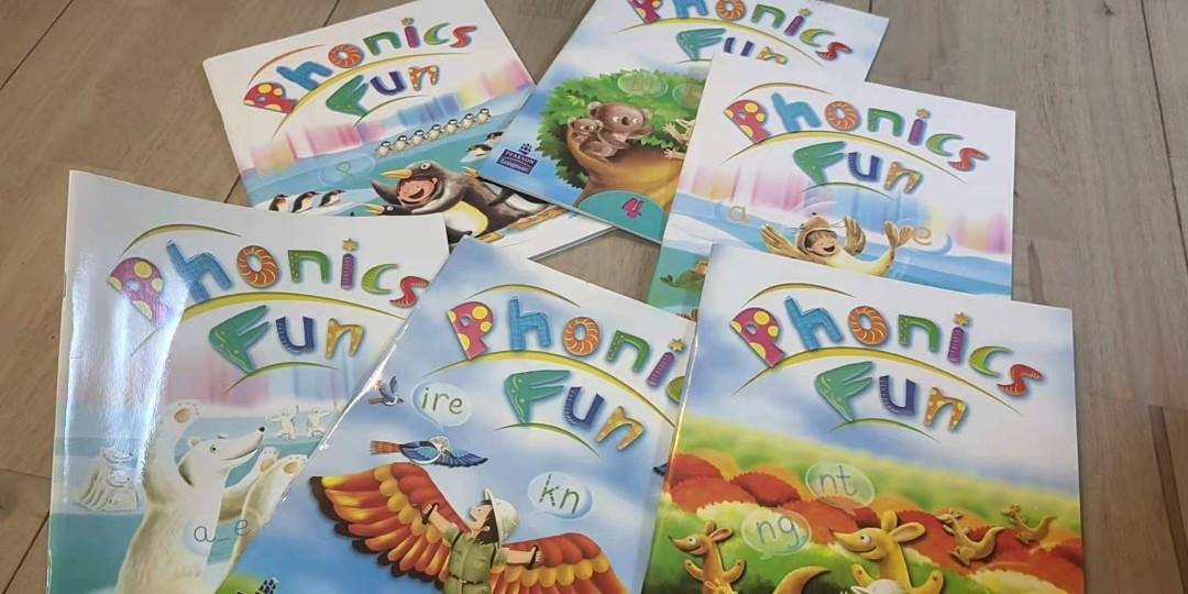 點讀-朗文phonic fun 全套6個級別, 興趣及遊戲, 書本 & 文具, 兒童書籍 - Carousell