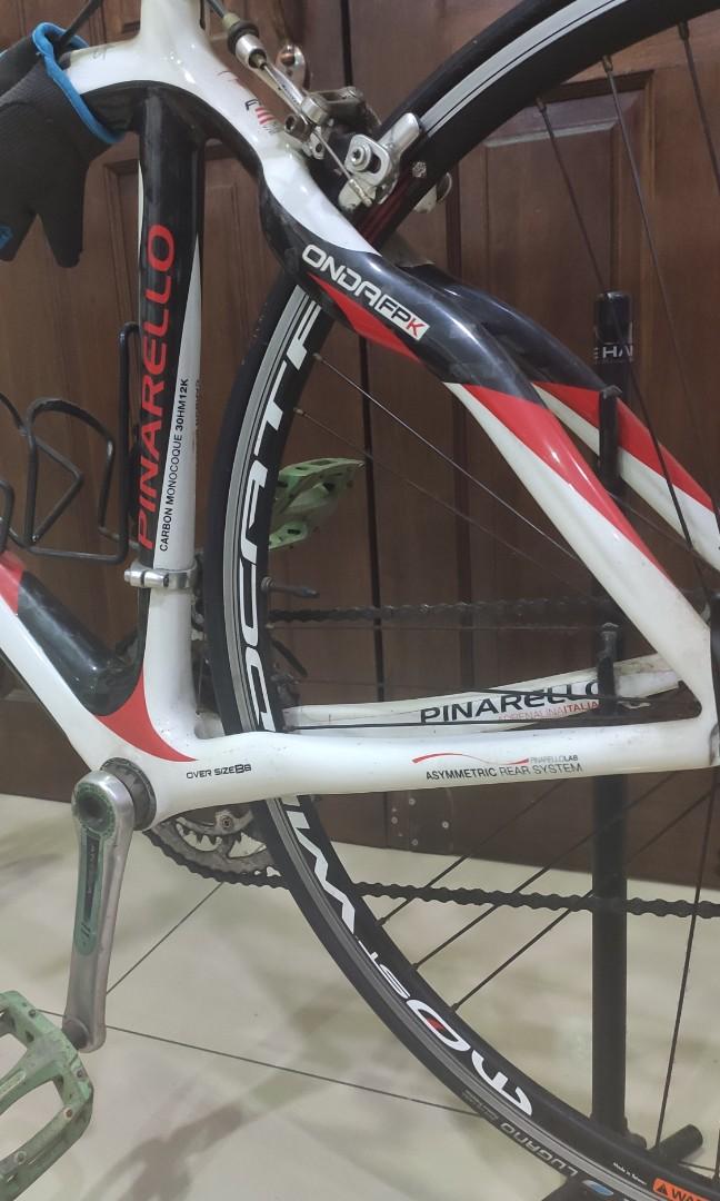 Road Bike Pinarello FP3 set with accessories, Sports Equipment ...
