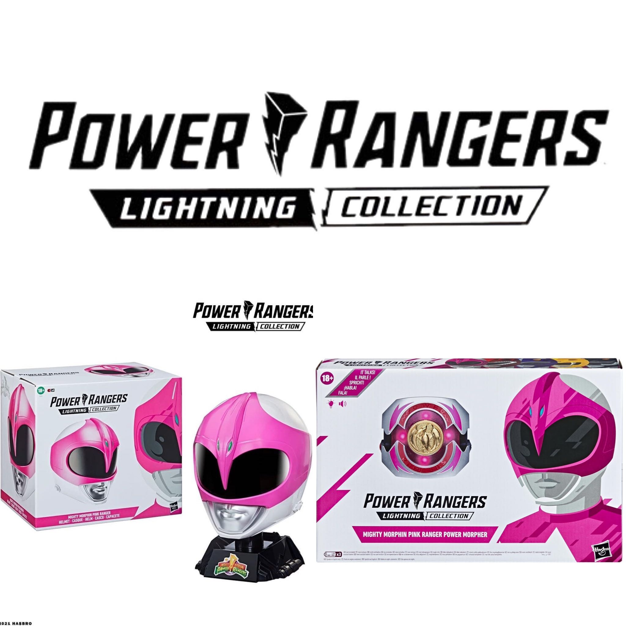 [PO] Hasbro Lightning Collection Mighty Morphin Power Rangers MMPR Pink ...