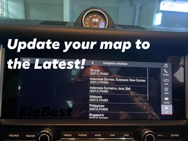 Porsche Map Update Latest 2021/2022, Everything Else on Carousell