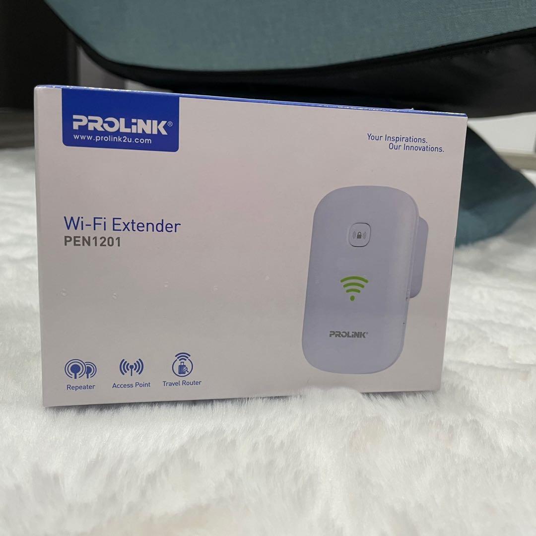 Prolink Wifi Extender PEN1201, Computers & Tech, Parts & Accessories ...