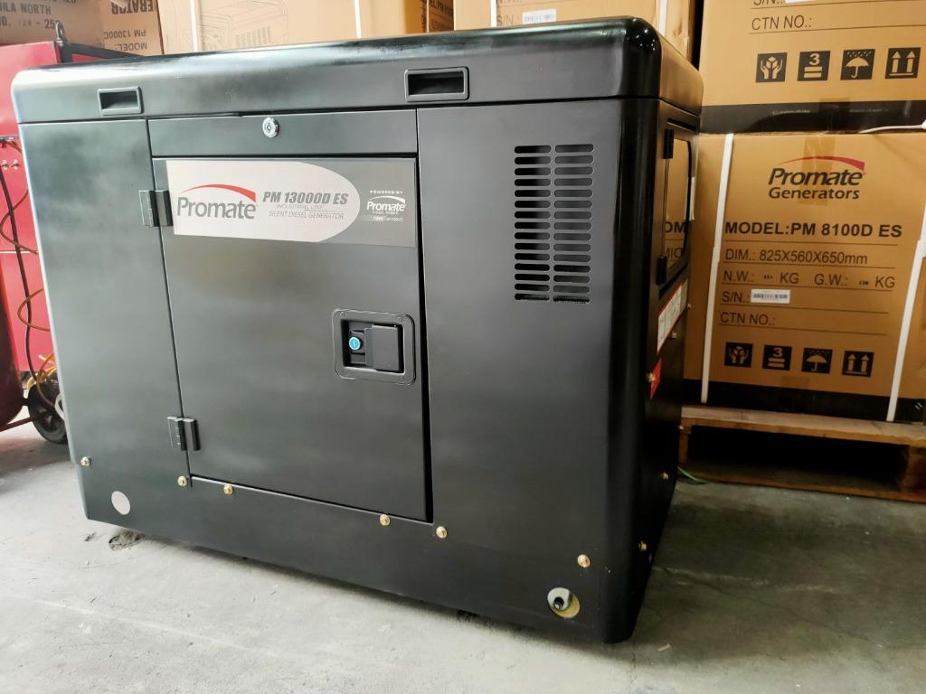 Promate PM13000D ES Diesel Generator (silent), Commercial & Industrial ...