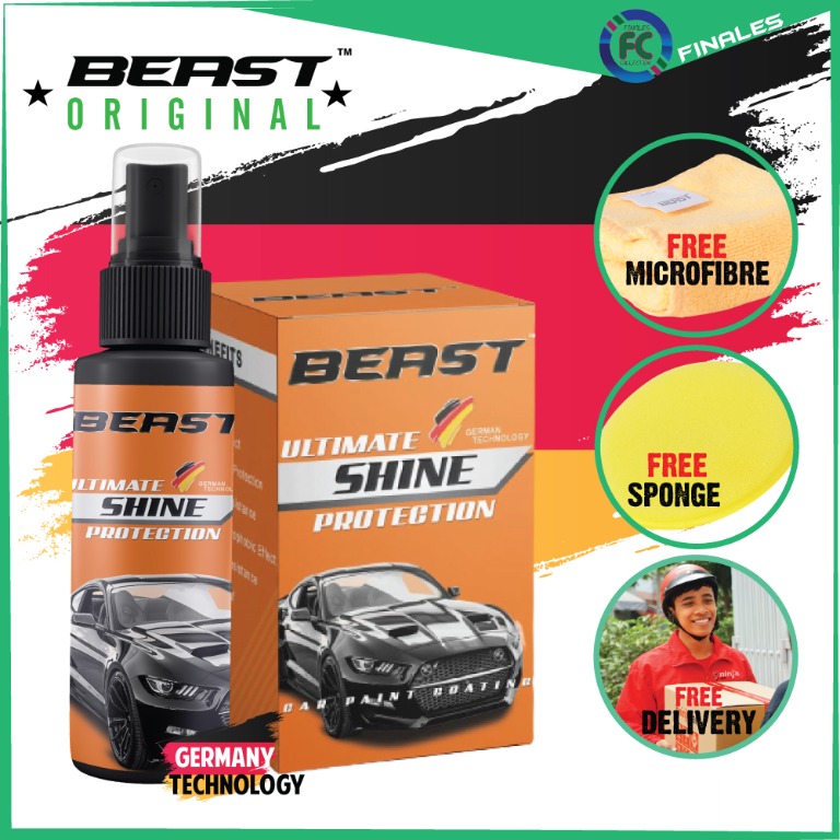 Beast Coating Full Set/Beast Polisher & Scratch Remover/Beast Plastic ...