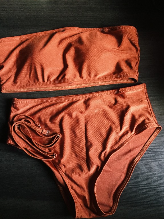 Rust bikini, Women's Fashion, Swimwear, Bikinis & Swimsuits on Carousell