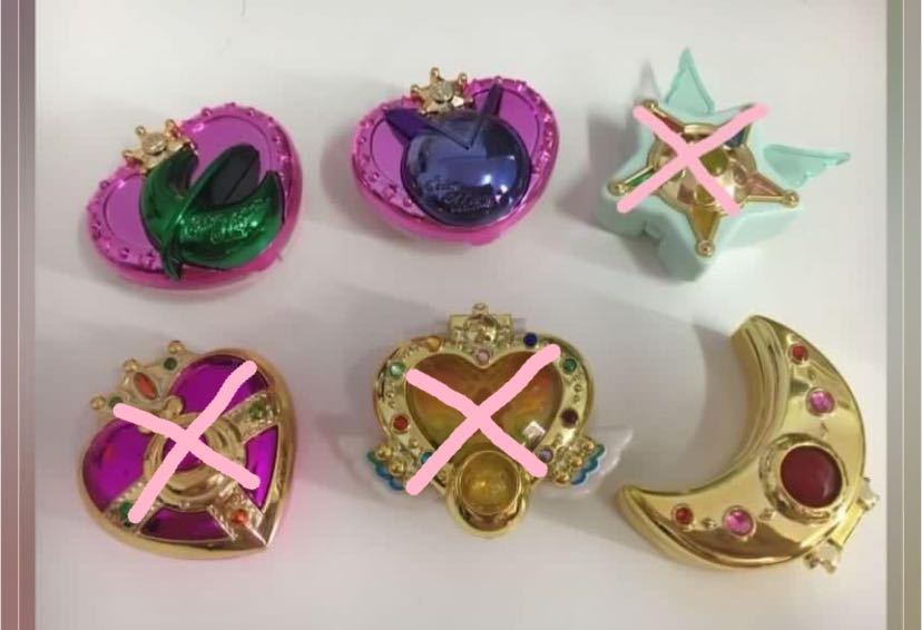 Sailor moon mini transformation compact gashapon, Hobbies & Toys ...