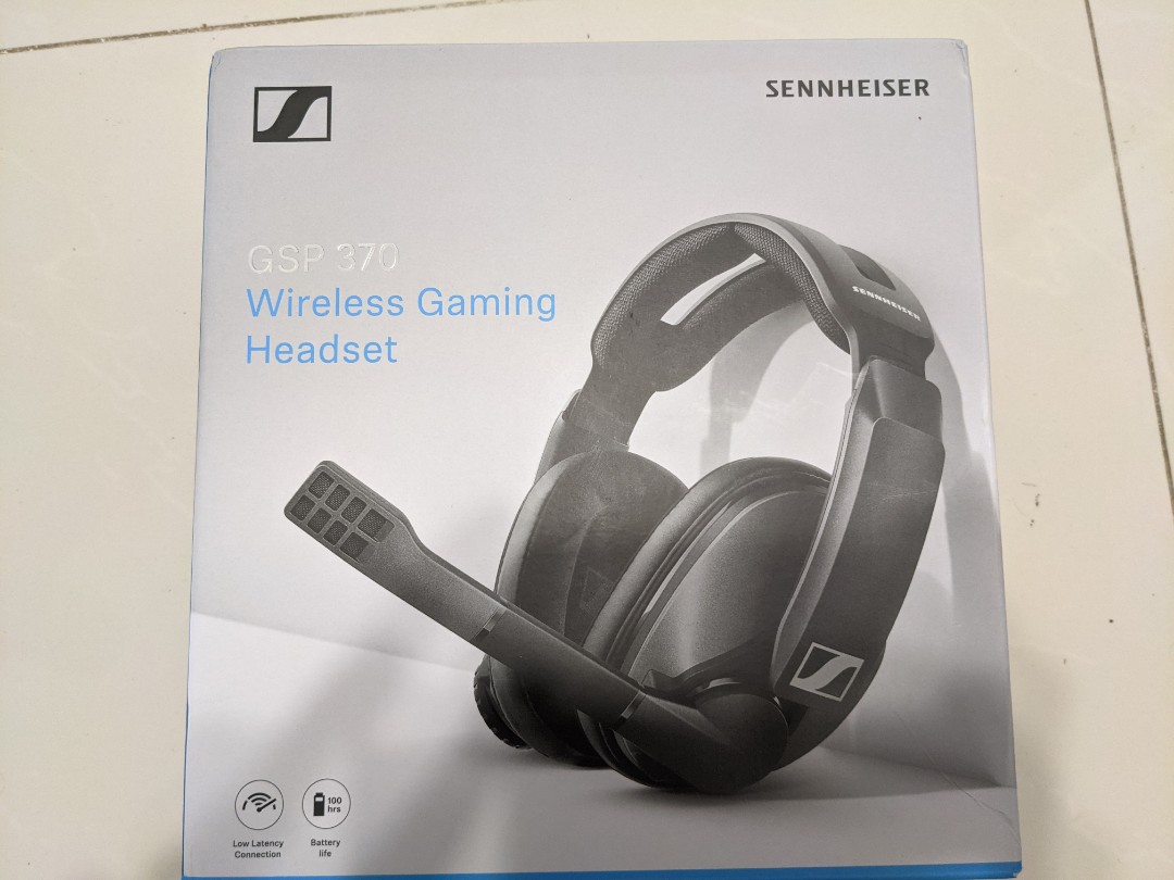 Sennheiser Wireless Gaming Headset GSP 370 BNIB, Audio, Headphones ...