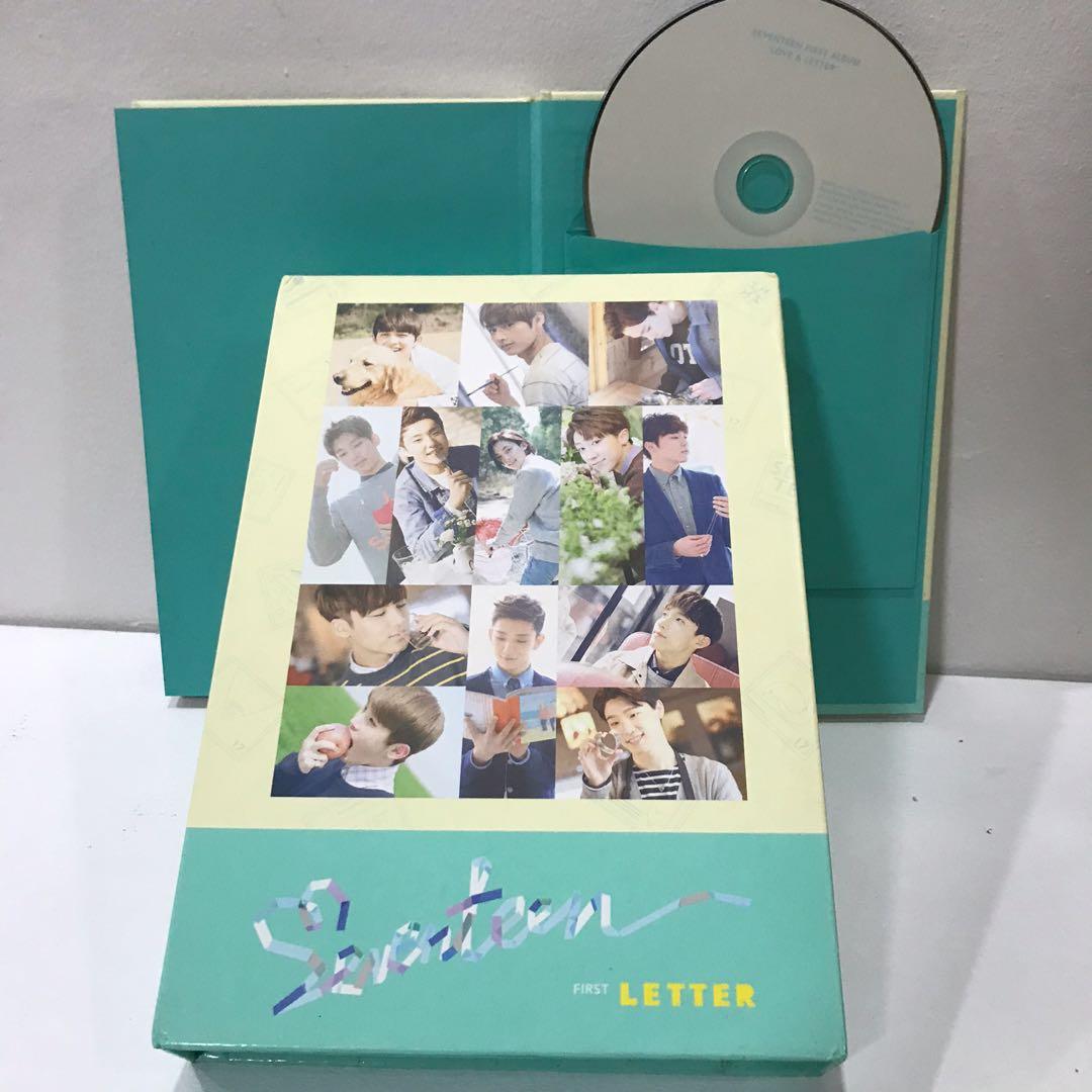 Seventeen Love and Letter Album - Letter version, Hobbies & Toys ...