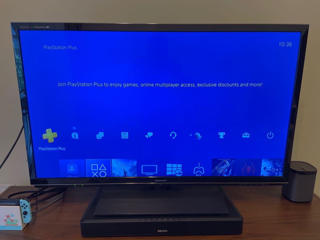 Sharp LCD TV 46 inch, TV & Home Appliances, TV & Entertainment, TV on ...