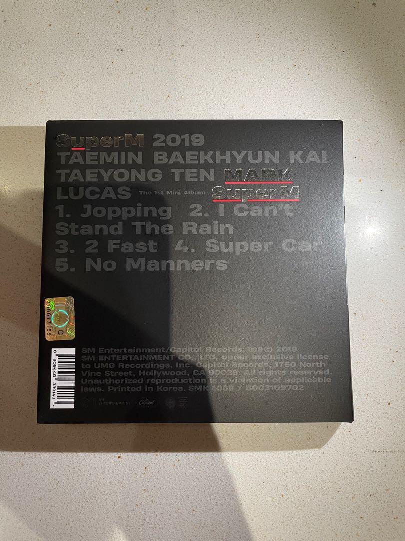 SuperM jopping mark version album, Hobbies & Toys, Memorabilia ...
