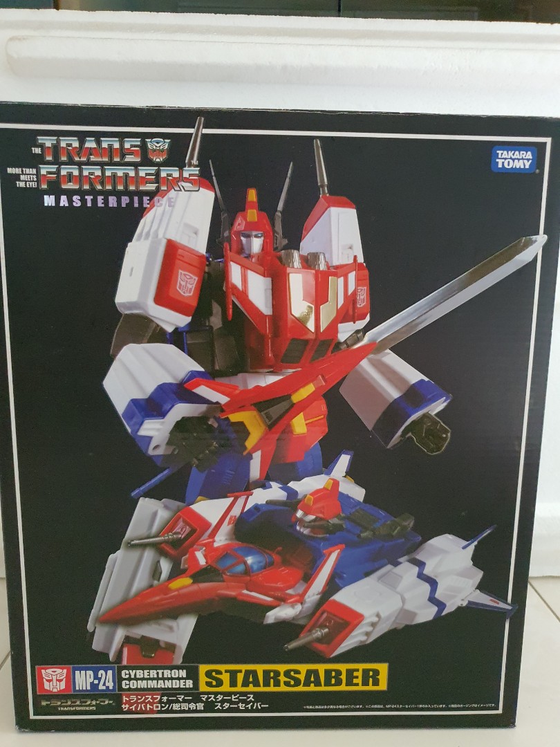 Takara Tomy Transformer Masterpiece Star Saber MP-24, Hobbies & Toys ...