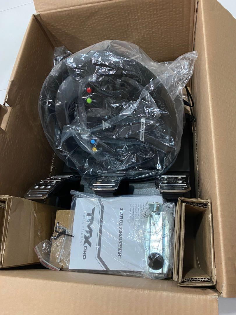 Thrustmaster TMX PRO Fullset with Rig, Video Gaming, Gaming Accessories ...