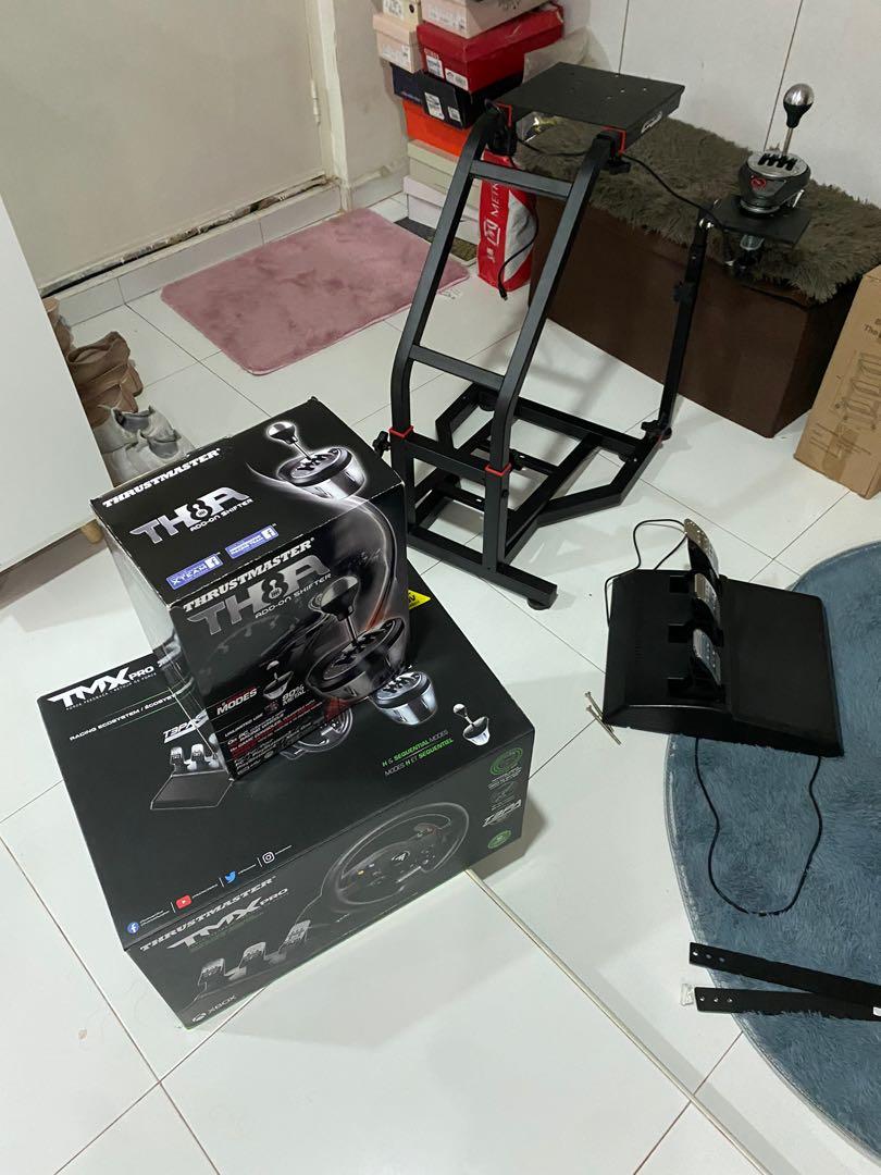 Thrustmaster TMX PRO Fullset with Rig, Video Gaming, Gaming Accessories ...