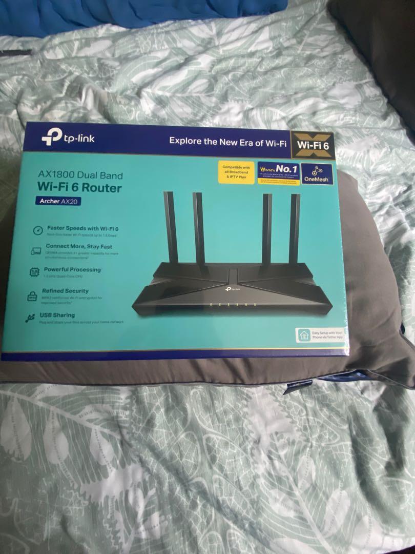TP Link AX-1800 Router *Sealed & Brand New*, Computers & Tech, Parts ...