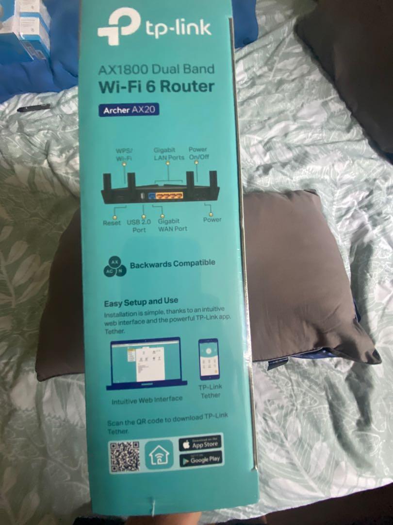 TP Link AX-1800 Router *Sealed & Brand New*, Computers & Tech, Parts ...