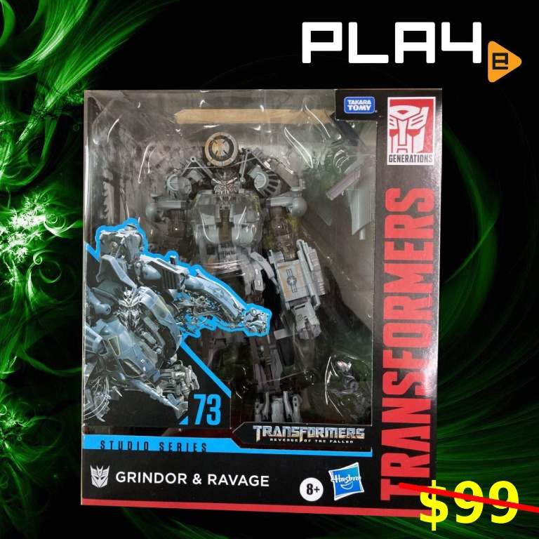 Transformer Studio Series #73 Grindor and Ravage (7019987) Brand New ...