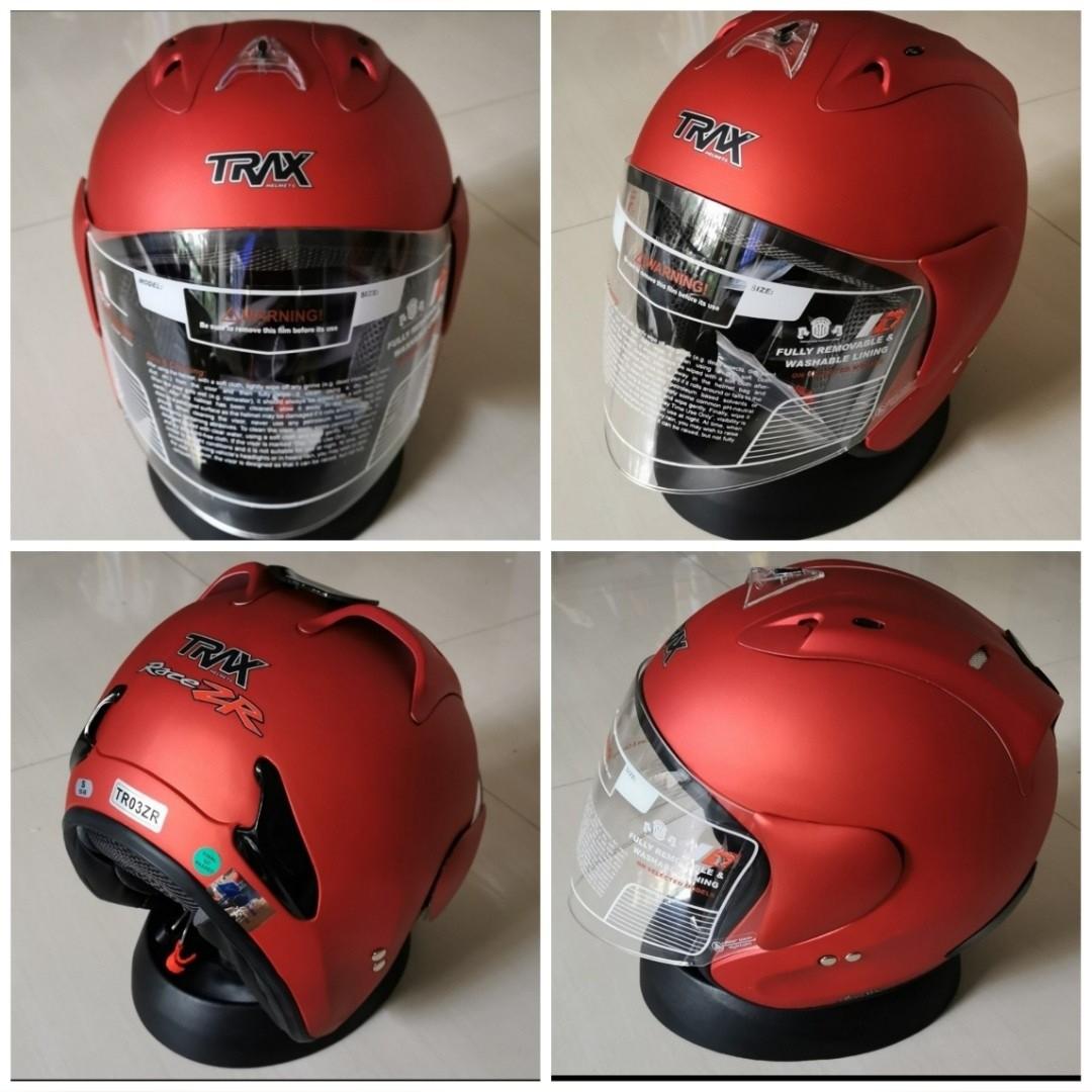 Trax Helmet, Motorcycles, Motorcycle Accessories on Carousell