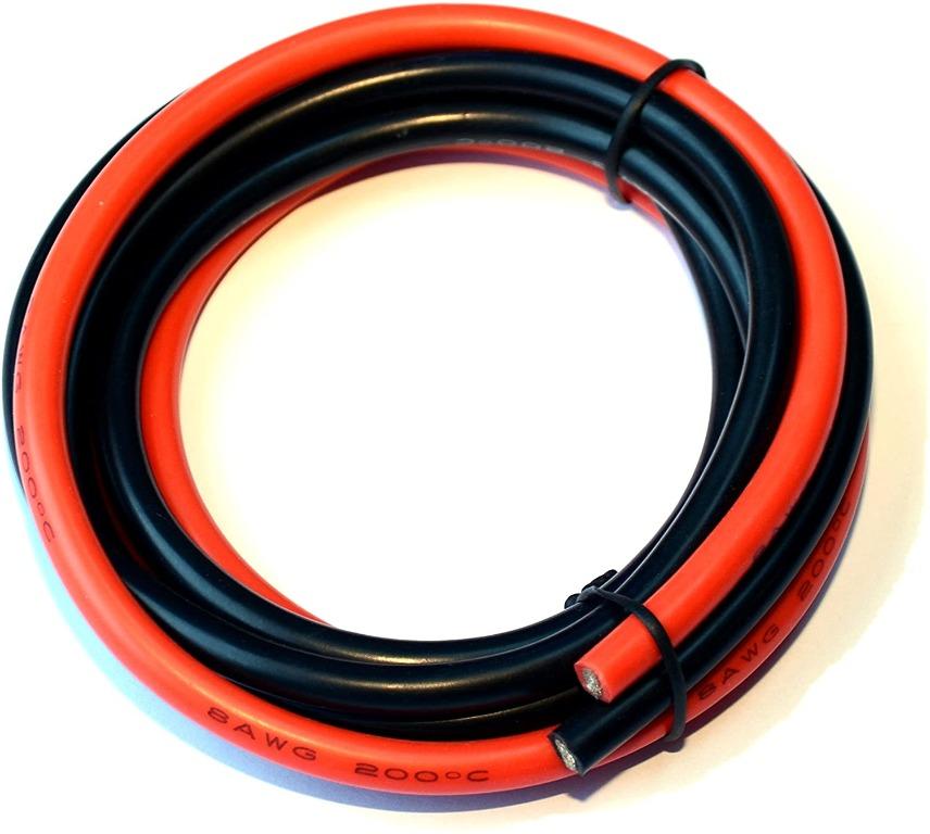 TUOFENG 22 Gauge PVC Electrical Wire 30 Meter Reel 2 Pin Extension ...