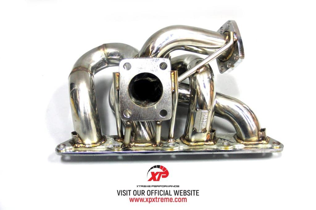 TURBO HEADER BANANA MITSUBISHI 4G63 EVO 123 VR4, Auto Accessories on ...
